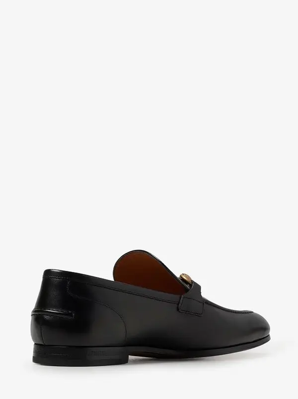 Gucci Jordaan Leather Loafers With Horsebit Detail - Multicolor