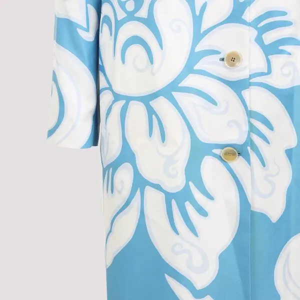 Etro Printed Silk Caban