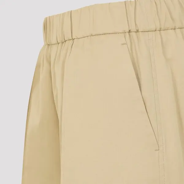 JIL SANDER Relaxed Fit Cotton Wide Leg Pants - Multicolor