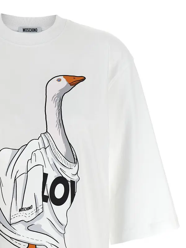 Moschino Oversized Graphic T-shirt