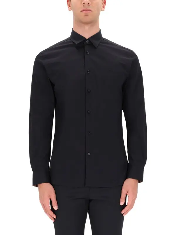 Burberry Cotton Shirt - Black