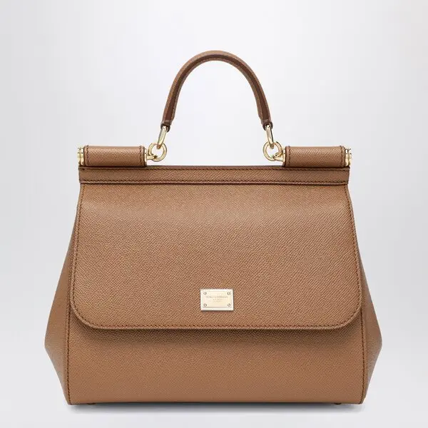 Dolce & Gabbana Large Sicily Hand Bag - Brown