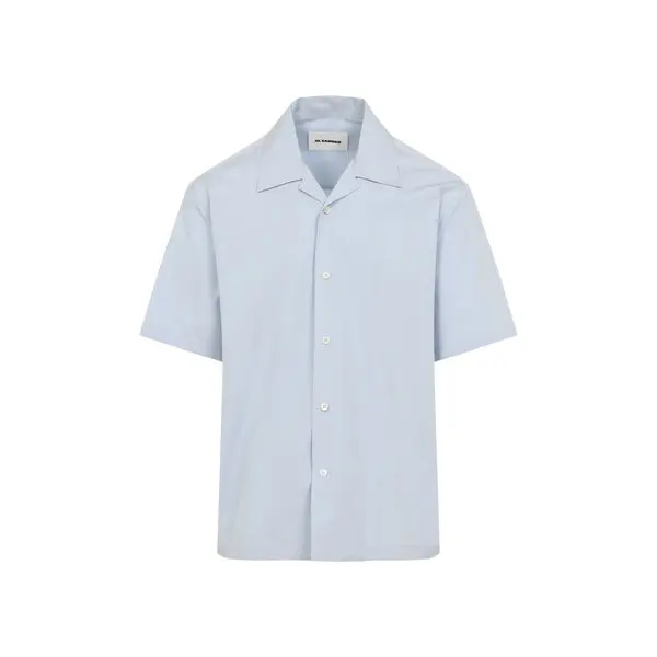 JIL SANDER Cotton Shirt - Blue