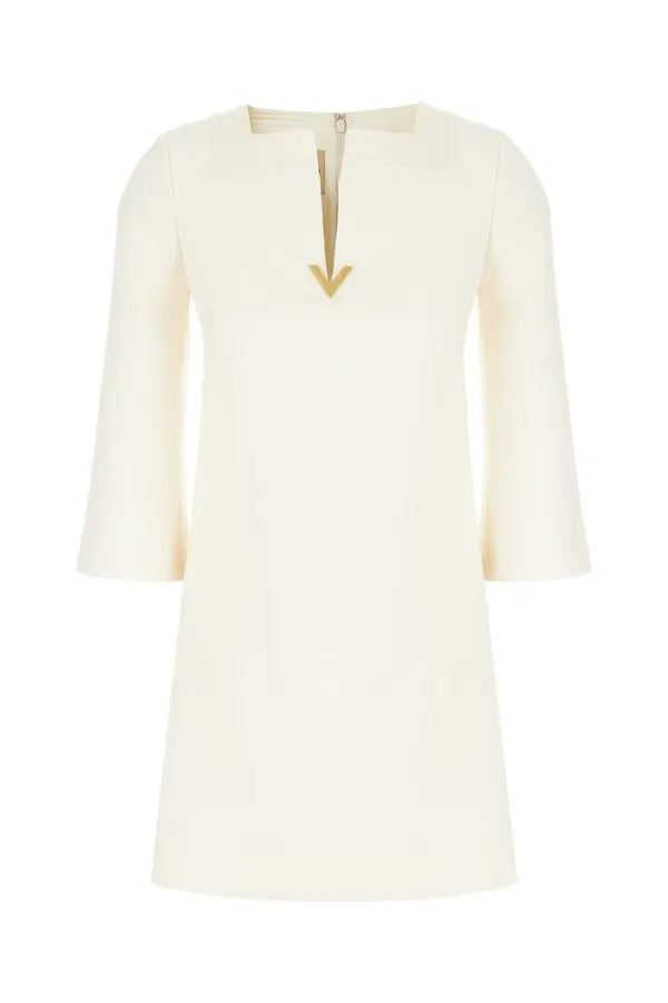Valentino Garavani Dress With V Detail - Multicolor