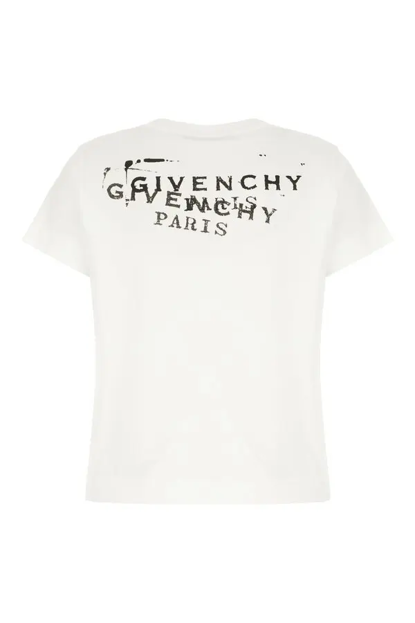 Givenchy Paris" Graphic T-shirt - Multicolor