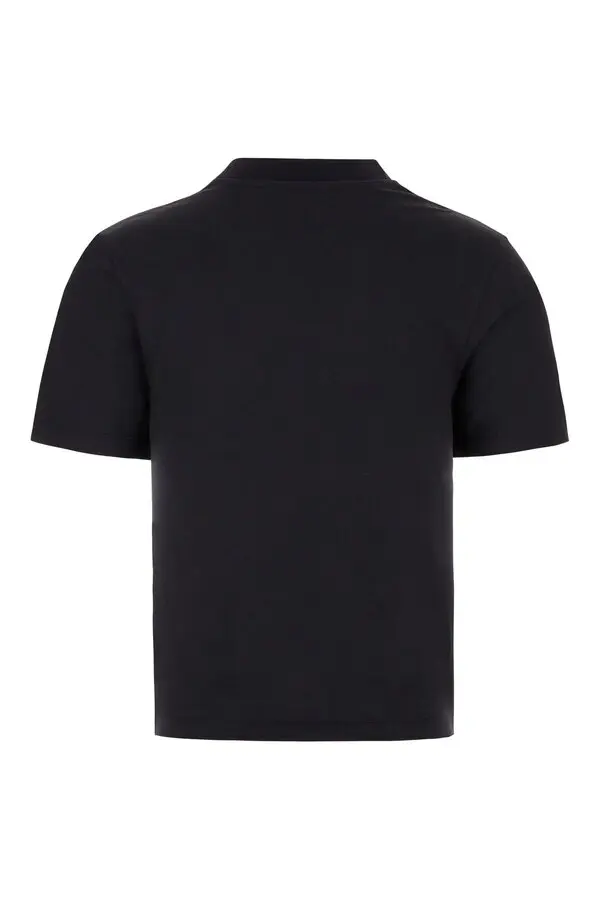 Palm Angels Cropped T-shirt With Logo