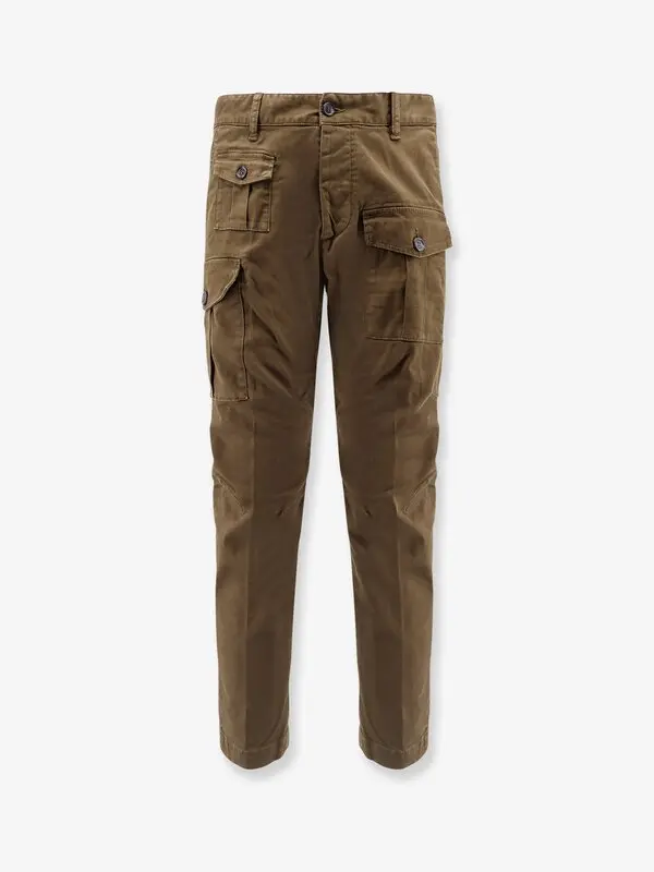 Dsquared2 Sexy Cargo Cotton Trousers - Multicolor