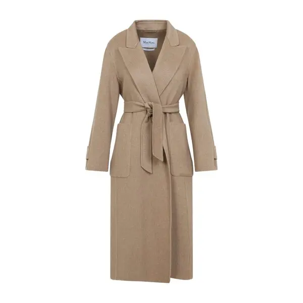 Max Mara Ribelle Camel Coat - Multicolor