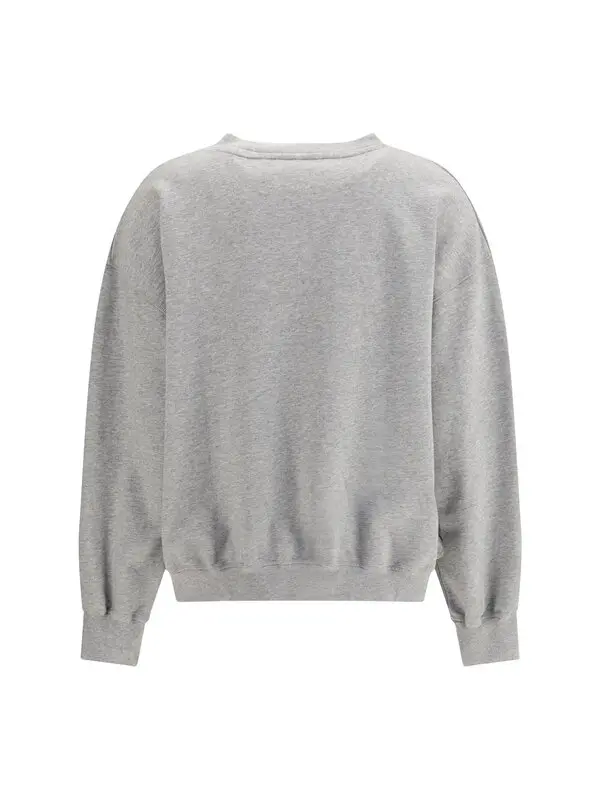 GANNI Kitty Graphic Sweatshirt - Gray