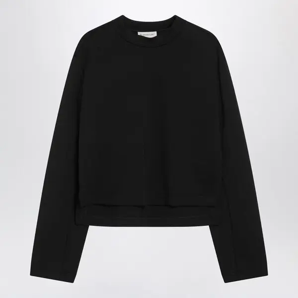 MONCLER X EDWARD ENNINFUL Viscose Blend Crewneck Sweatshirt