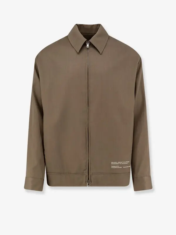 GOLDEN GOOSE Coach Wool And Cotton Jacket