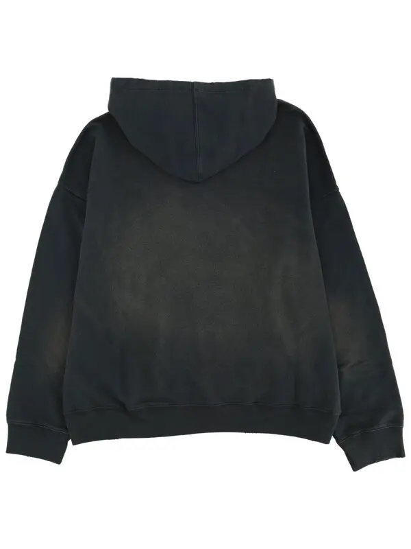 GOLDEN GOOSE Oversized Cotton Hoodie - Black