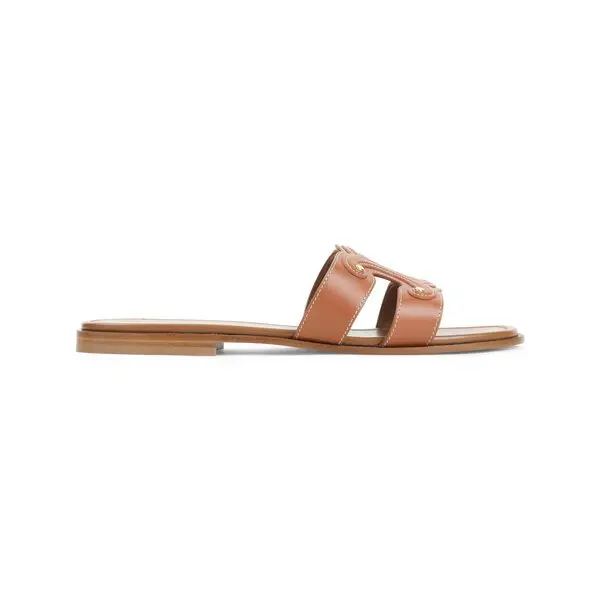 Celine Marina Triomphe Mule - Brown