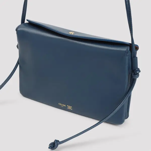 Celine Trio Shoulder Bag - Blue