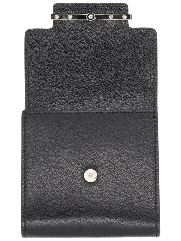 TOM FORD Leather Card Holder - Black