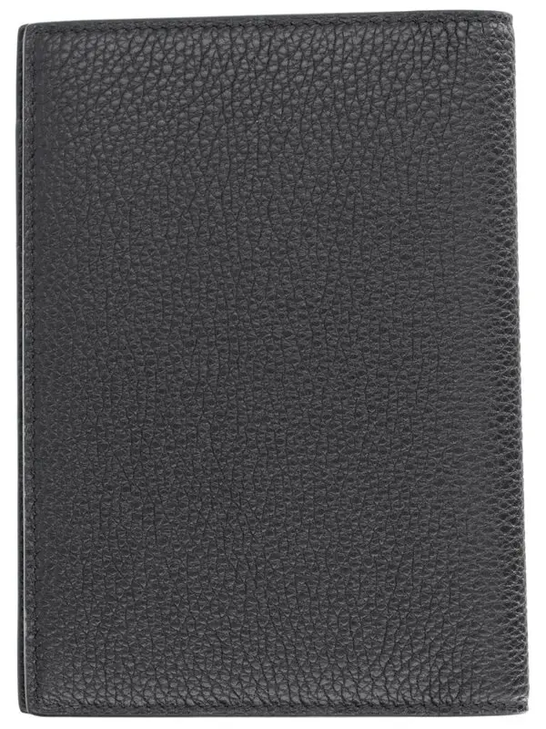 TOM FORD Passport Holder With Logo - Black