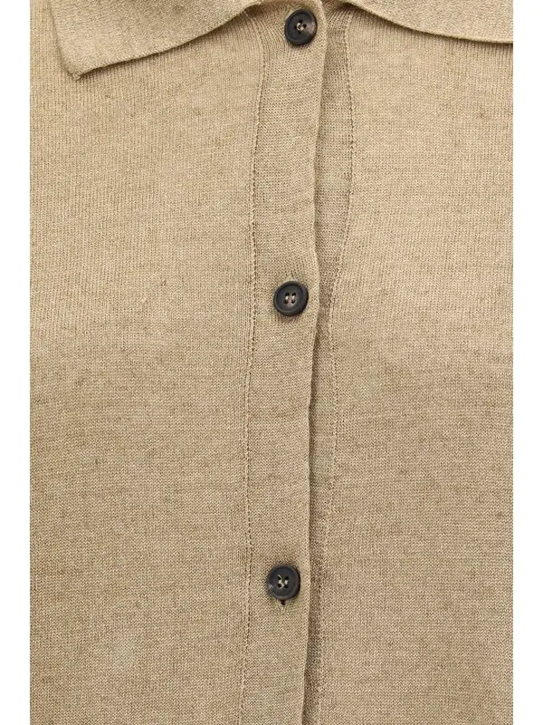 Max Mara Ribes Wool Cardigan - Cream