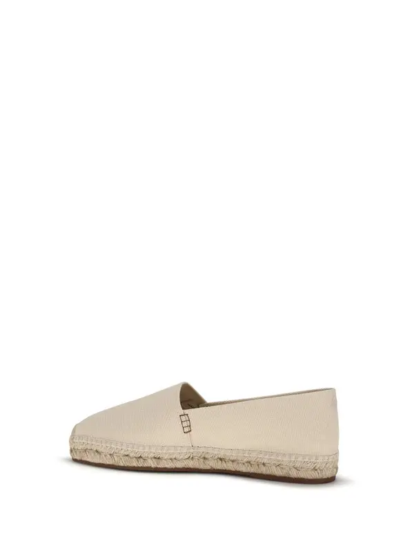 Loro Piana Canvas Espadrille Flats