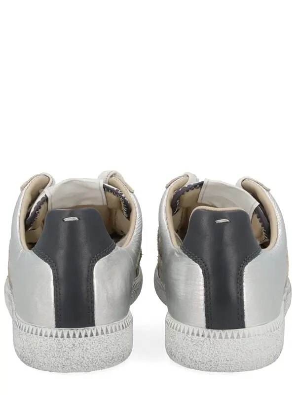 MAISON MARGIELA Iridescent Replica Sneakers - Silver