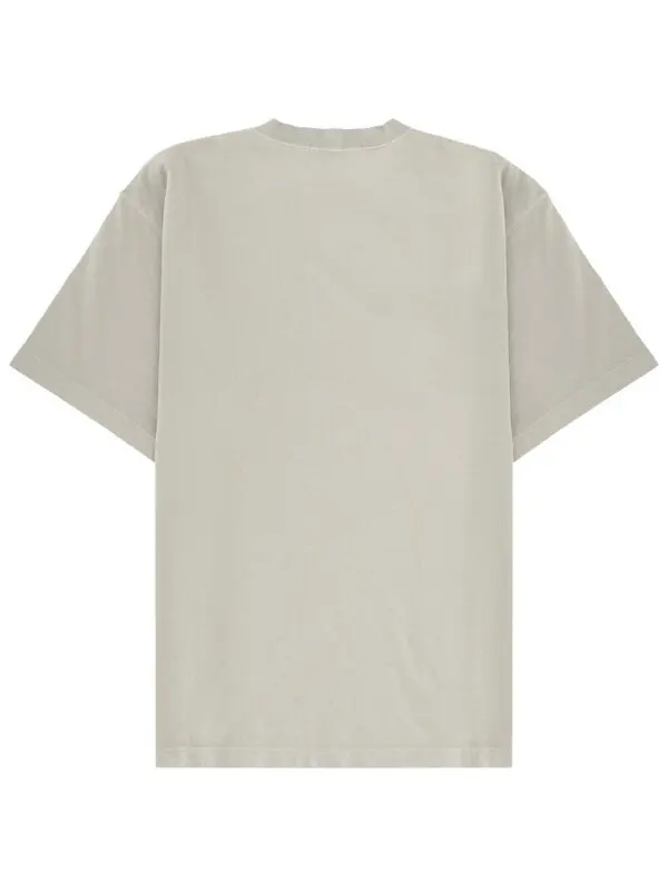 Stone Island T-shirt With Logo Patch - Gray