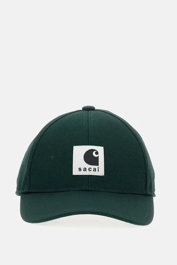 Sacai X Carhartt Wip Canvas Baseball Cap - Multicolor