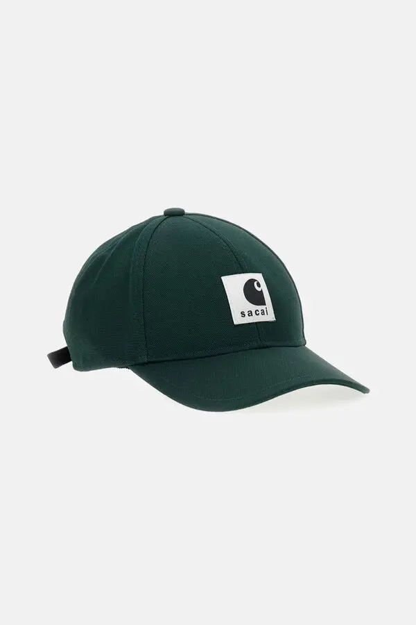 Sacai X Carhartt Wip Canvas Baseball Cap - Multicolor