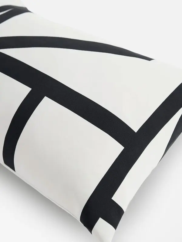 TOTEME Padded Pillow With All-over Monogram Print
