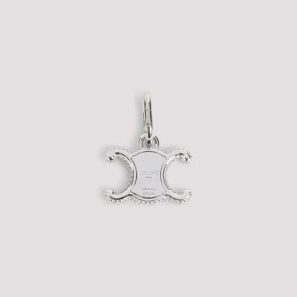 Celine Triomphe Charm With Crystal Details