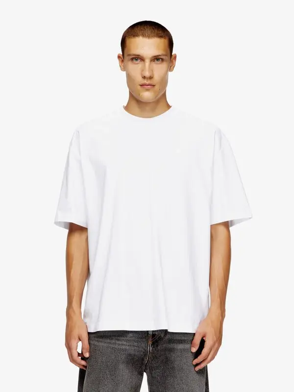 DIESEL® T-boggy-megoval-d Cotton T-shirt - Multicolor