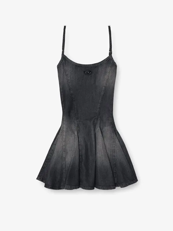 DIESEL® De-spoky-s Denim Short Dress - Multicolor