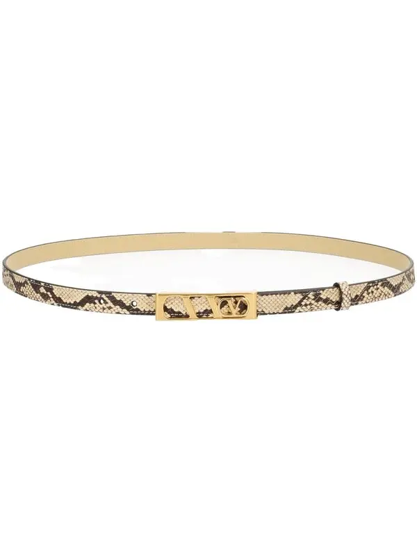 Valentino Garavani Vlogo Signature Belt - Multicolor