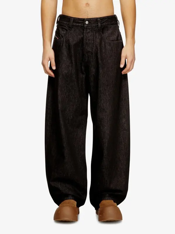 DIESEL® Black Denim Trousers