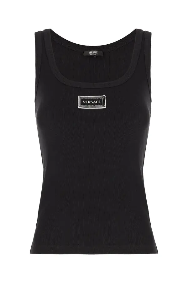 Versace Ribbed Tank Top