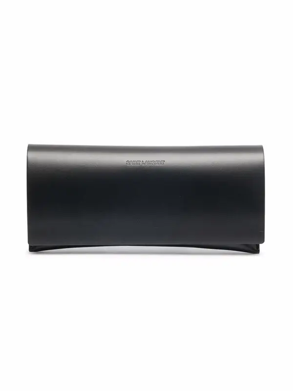 Saint Laurent Cat Eye Sunglasses With Logo Plaque