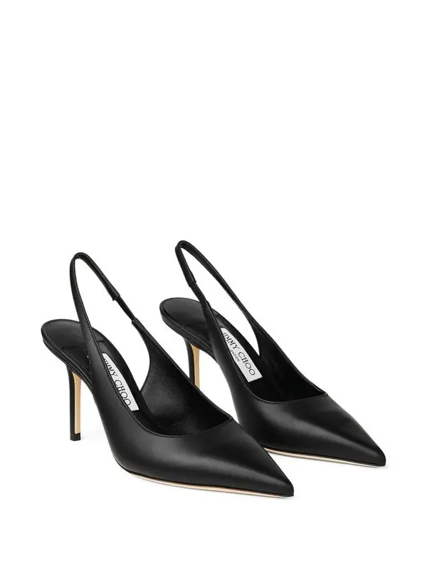 JIMMY CHOO Leather Slingback Pumps - Multicolor