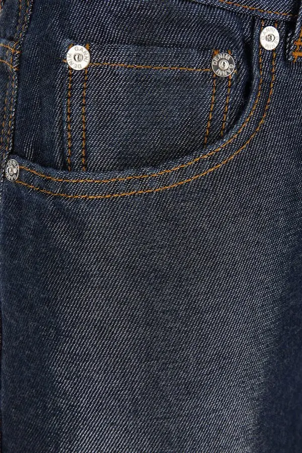 GANNI Wide Leg Jeans - Multicolor