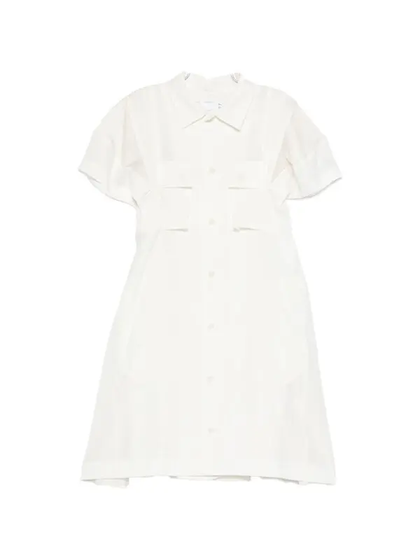 Sacai Wool Suiting Dress