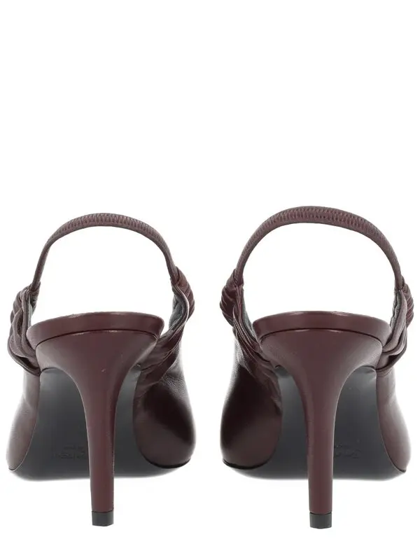 Saint Laurent Décolleté Anne-marie Slingbacks - Brown