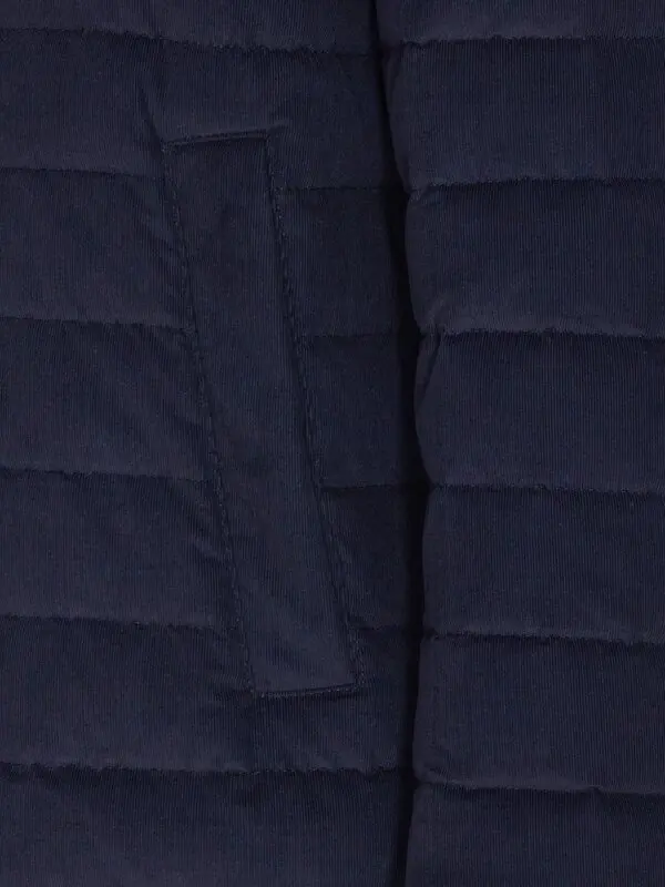Herno Short Down Jacket With Drawstring Hood - Multicolor