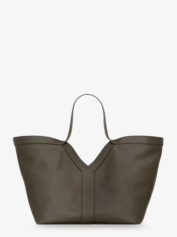Saint Laurent Y-stitch Hammered Leather Tote Bag - Multicolor