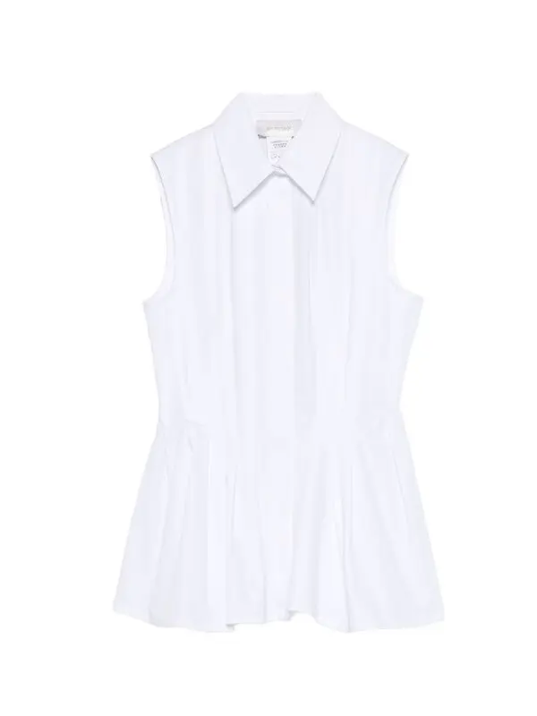 Sportmax Cotton Poplin Shirt With Crystal Embellishment - Multicolor