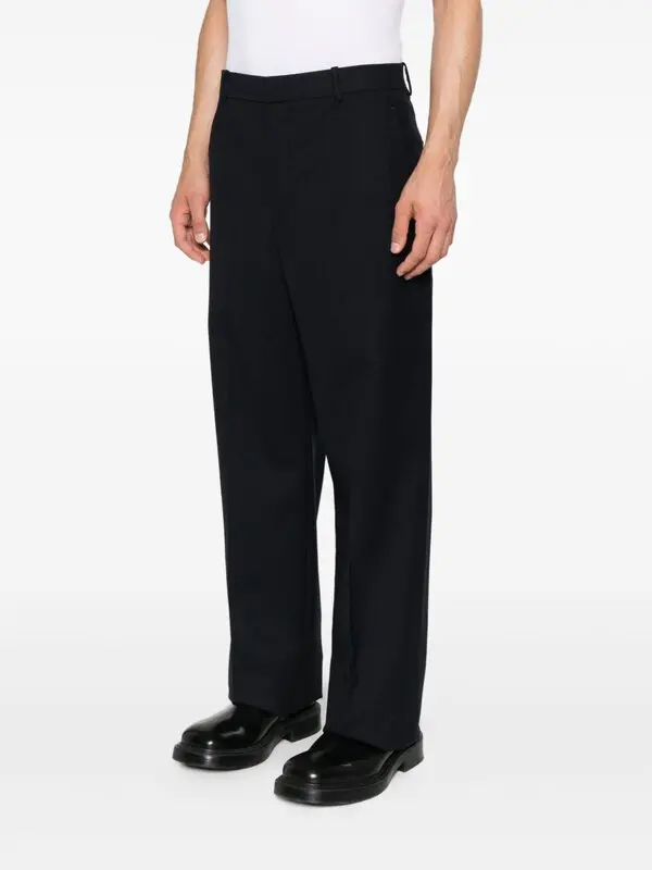 Saint Laurent Wool Trousers - Multicolor