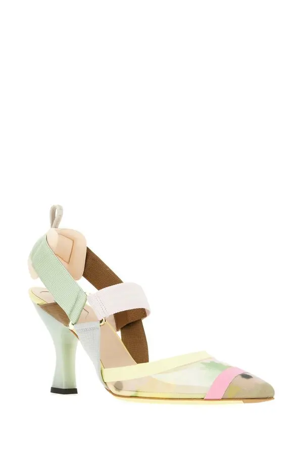 Fendi Slingback Mules