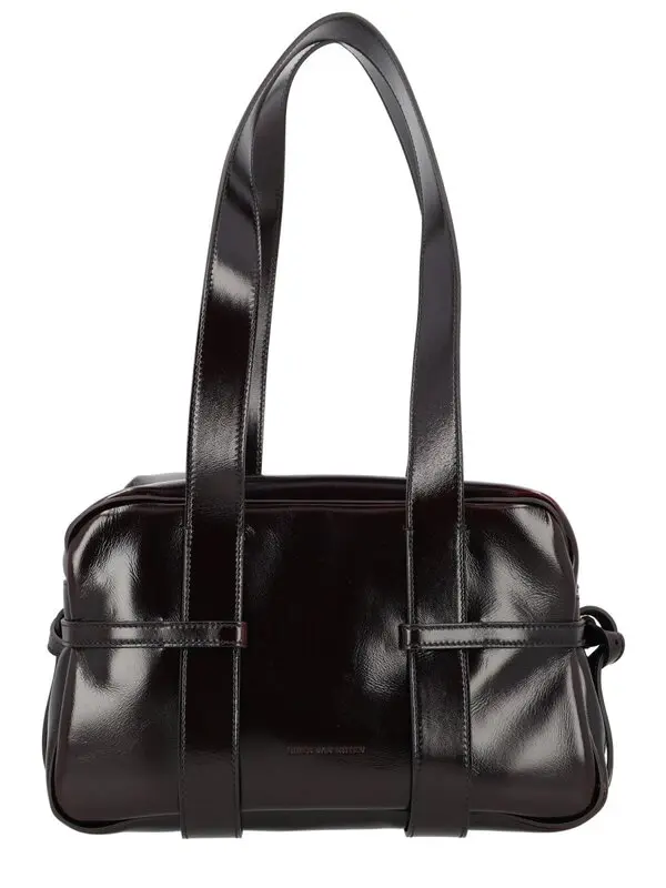 Dries Van Noten Medium Bowling Bag - Brown