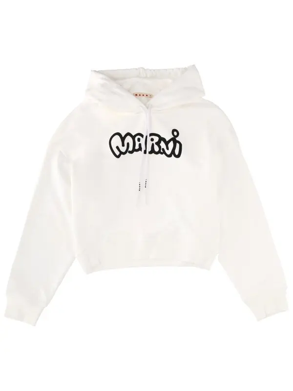 Marni Sweatshirt With Logo - White