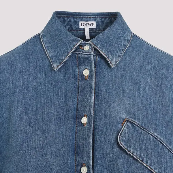 Loewe Belted Denim Shirt