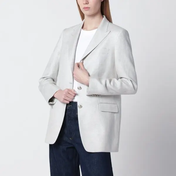 Tagliatore J Bertha Single-breasted Jacket - Gray