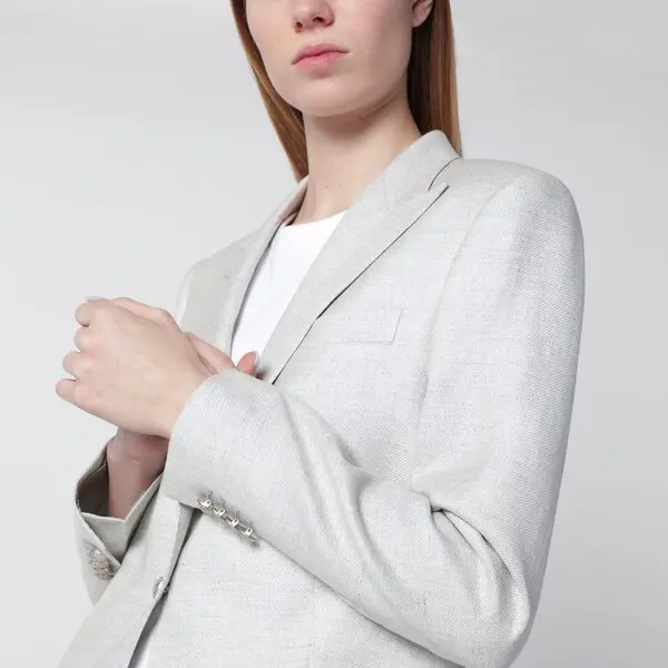 Tagliatore J Bertha Single-breasted Jacket - Gray
