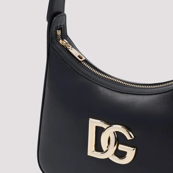 Dolce & Gabbana Leather Dg Shoulder Bag