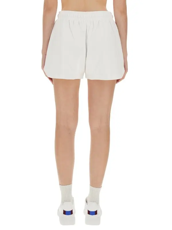 Stella McCartney Logo Cotton Shorts